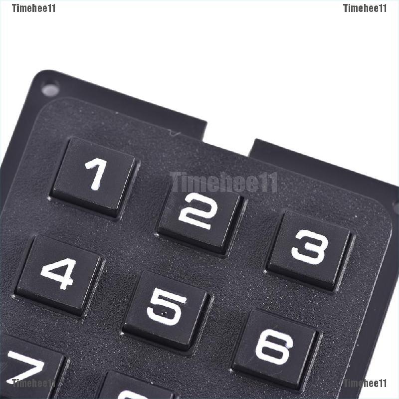 thimHEEPortable 4 x 3 Matrix Array 12 Keys 43 Switch Keypad Keyboard ...