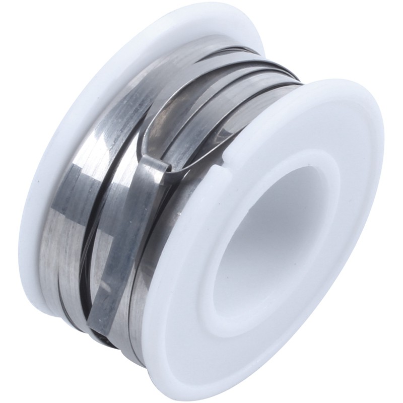 7.5M 24.6Ft 0.2x3mm Nichrome Flat Heater Wire for Heating Elements H8TH ...