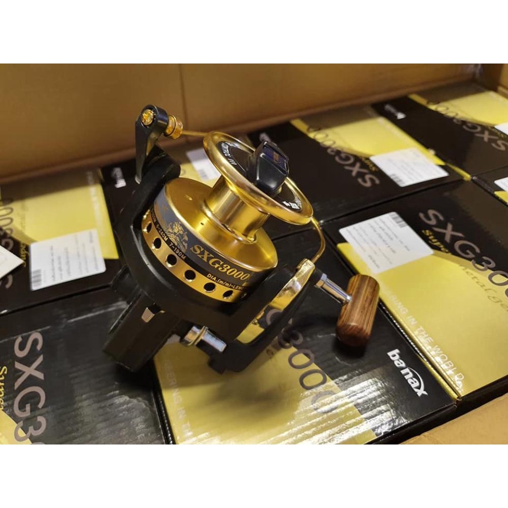 รอกตกปลา Banax SXG 2000, 3000, 4000, 5000 รอกหน้าดิน รอกสปินนิ่ง เอส ...