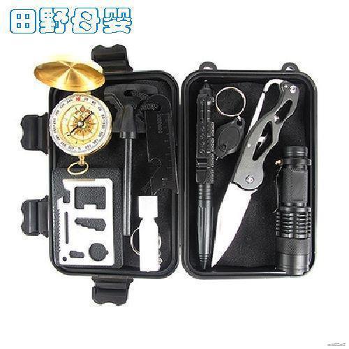 Survival Pack Outdoor Travel Camping Emergency Survival Tool Box ...