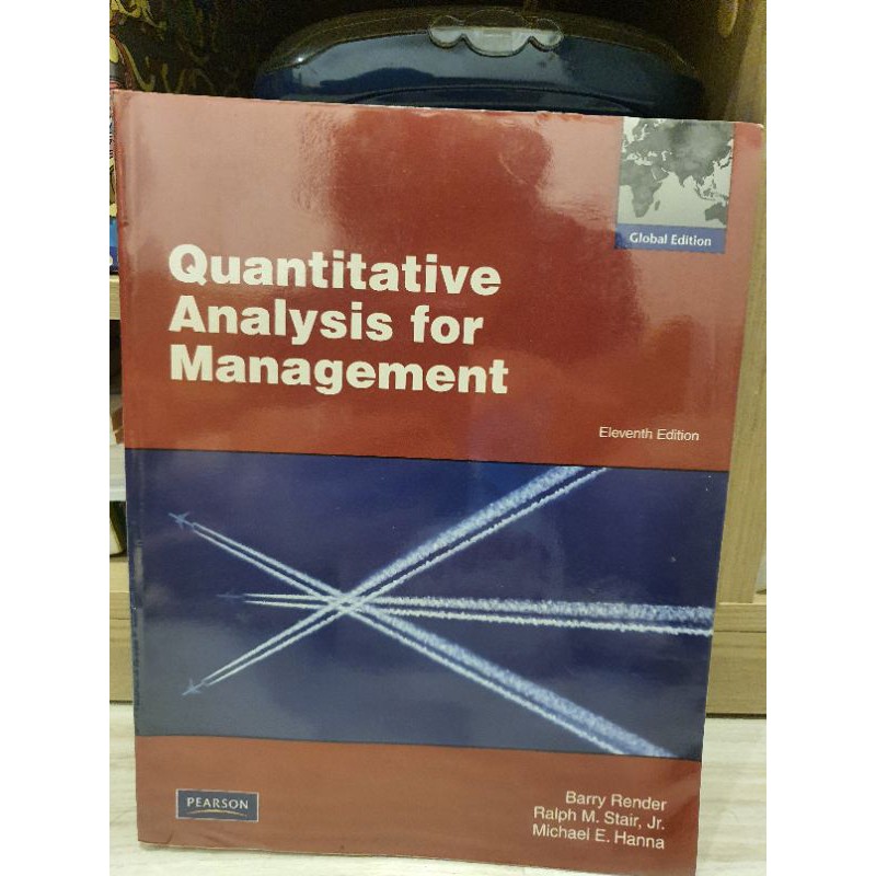 Quantitative Analysis For Management English Book Titee129 ThaiPick