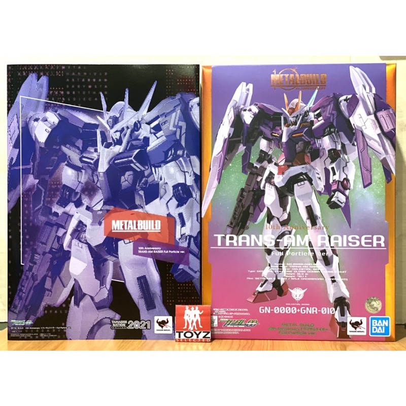 Metal Build 10th Anniversary Gundam OO Trans-Am Riser Full Particle Ver ...