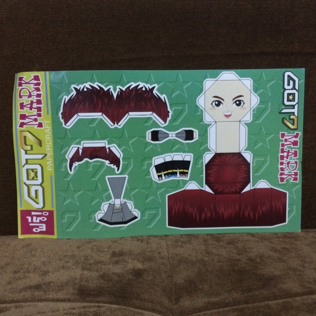 GOT7 MARK PAPERCRAFT - tamongtamintt - ThaiPick