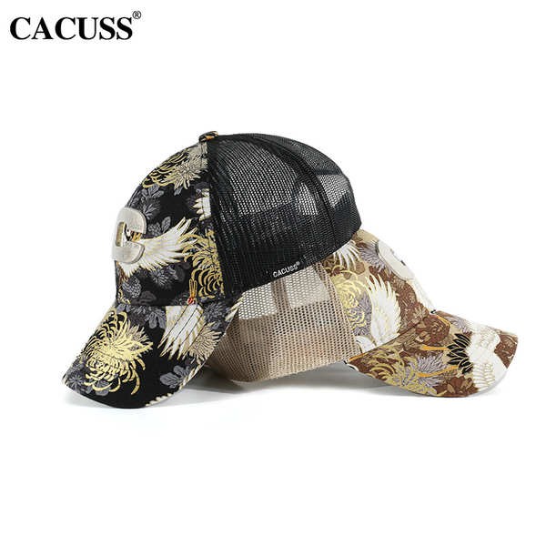 หมวก CACUSS ใหม่ผู้ชายหมวกเบสบอลตาข่ายหมวกแฟชั่นฤดูร้อนผู้ชายแบรนด์อิน ...