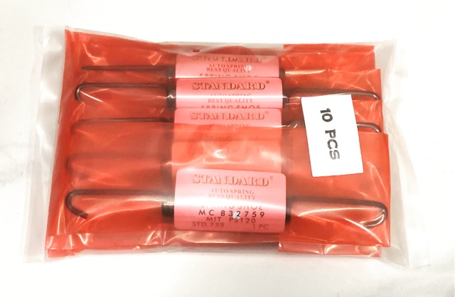 Per Mitsubishi PS 120 ผ้าเบรค (คอนเทนท์ 10 ชิ้น) STD แบรนด์ ...