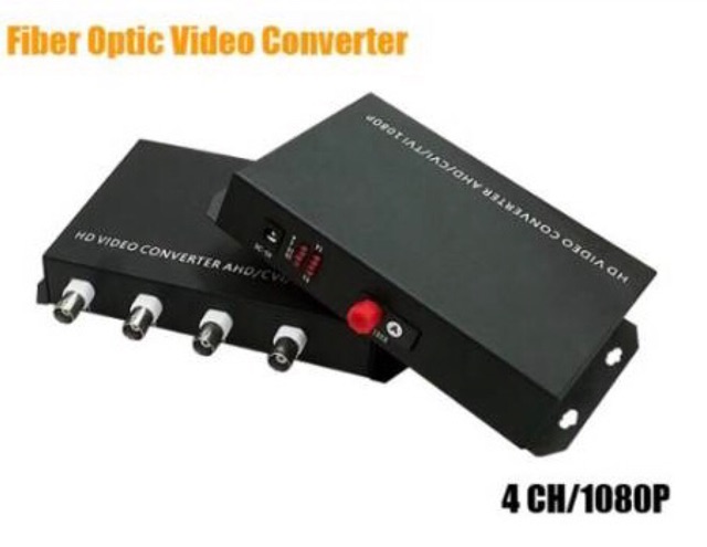 FIBER OPTIC VIDEO CONVERTER 4iN1 4CH FC 2MP 1080P - ncwshop - ThaiPick