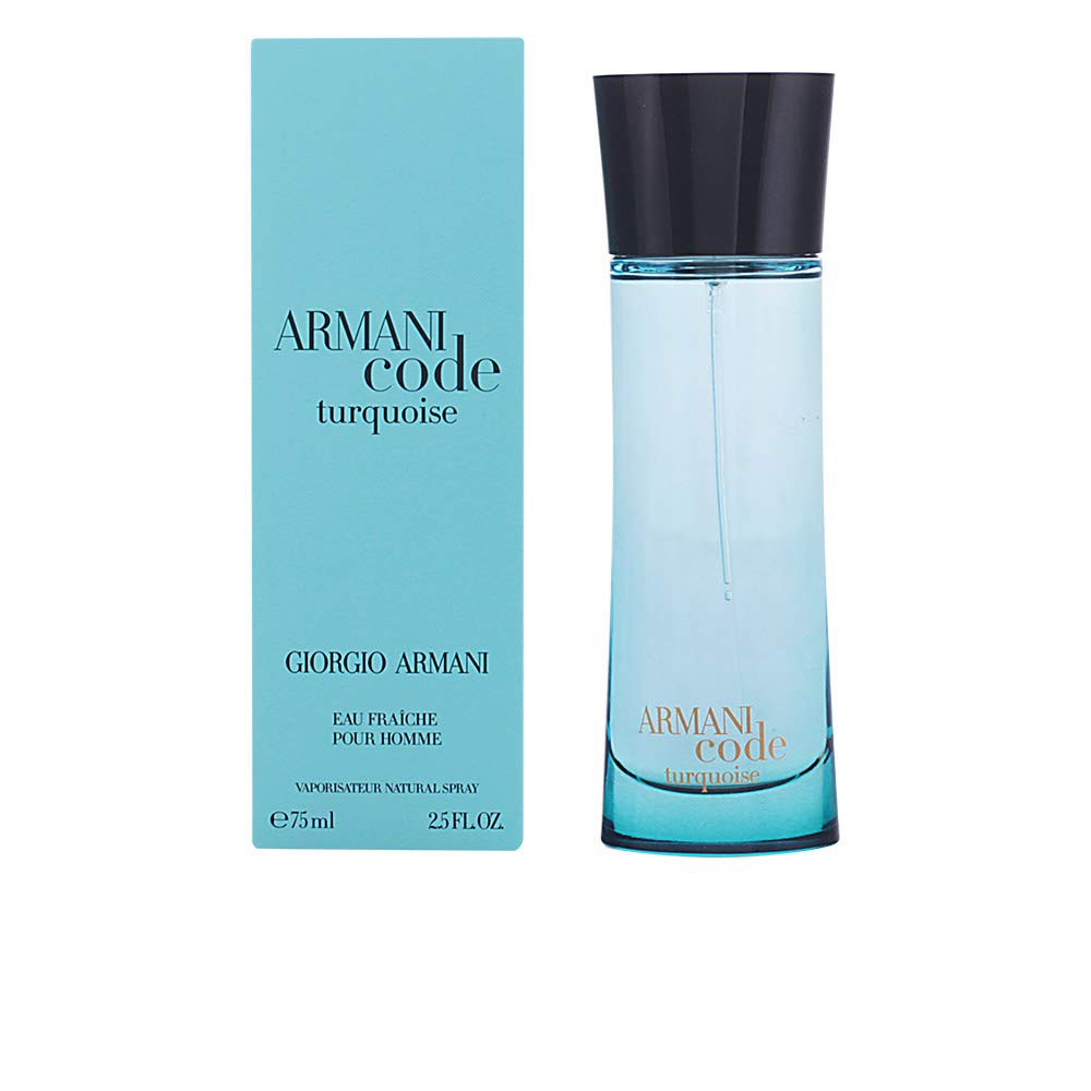 Armani Code Turquoise Homme EDT 75 ML | Shopee Thailand