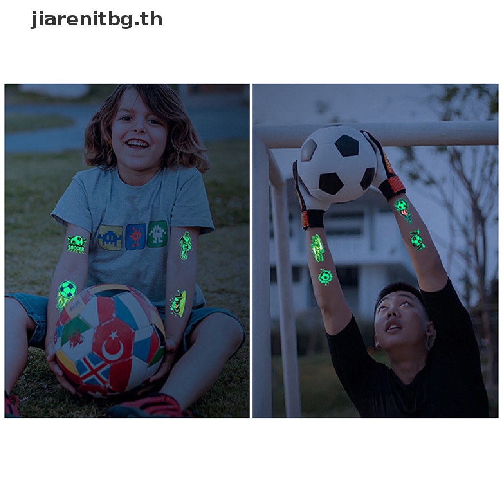 Renbg สติกเกอร์รอยสักชั่วคราว เรืองแสงในที่มืด 2022 10 แผ่น ...