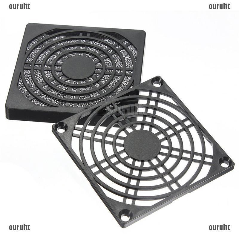 SP Dustproof 80mm Case Fan Dust Filter Guard Grill Protector Cover PC ...