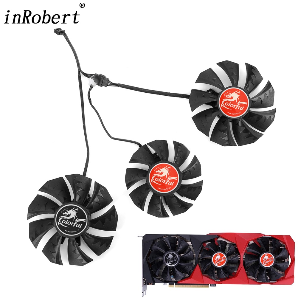 New 87MM Cooler Fan Replacement For Colorful GeForce RTX 3060 3070 3080 ...