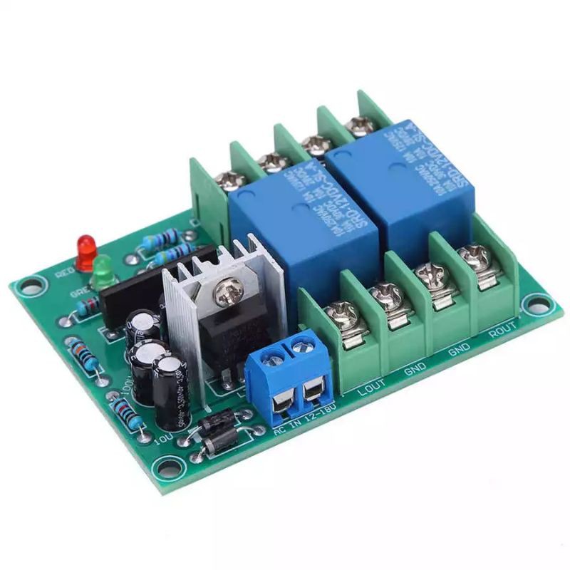 upc 1237 dual channel แผ่นบอร์ดโมดูลป้องกันลําโพง dc 12-24 v boot ปิด ...