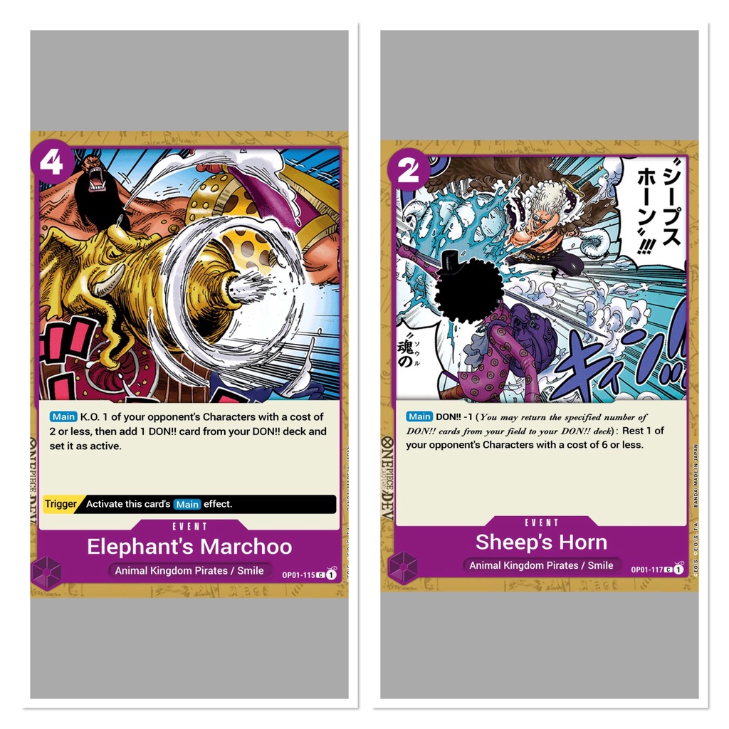 One Piece Card Game OP01 - Event UCC สีแดง การ์ดเกมวันพีช เวอร์ชั่นภาษา ...