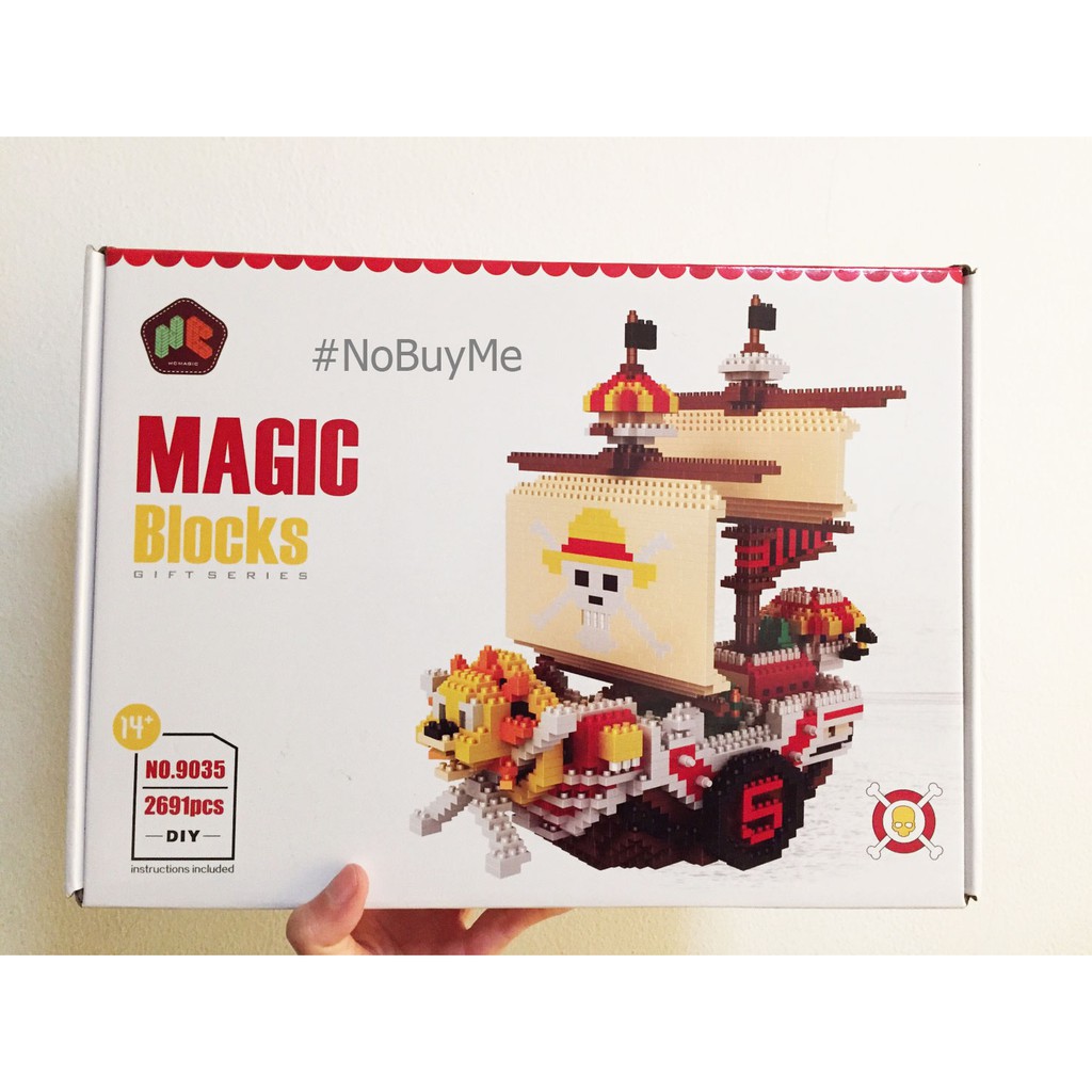 One Piece Ship Block - Magic block | Shopee Thailand