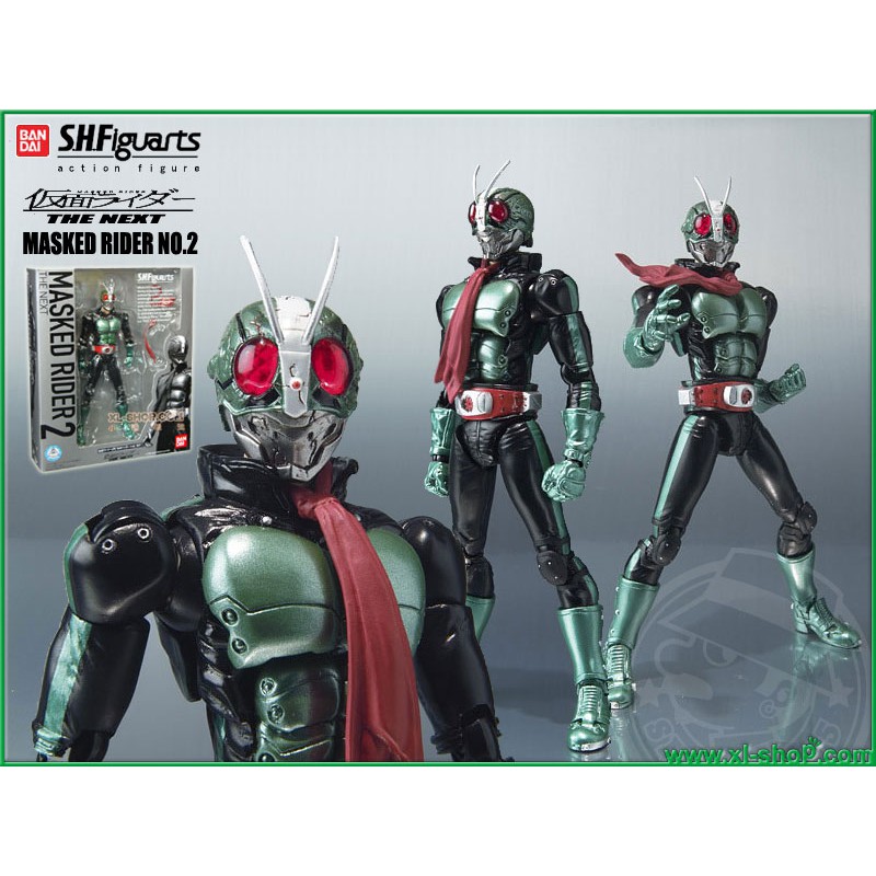 S.H. Figuarts แท้ Kamen Rider 2 The NEXT version Bandai Masked มือสอง ...