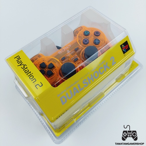 จอยps2 สีส้มใส(Clear Orange)งานกล่องIC เกรดA สินค้ามือ1 มีระบบสั่น จอย ...