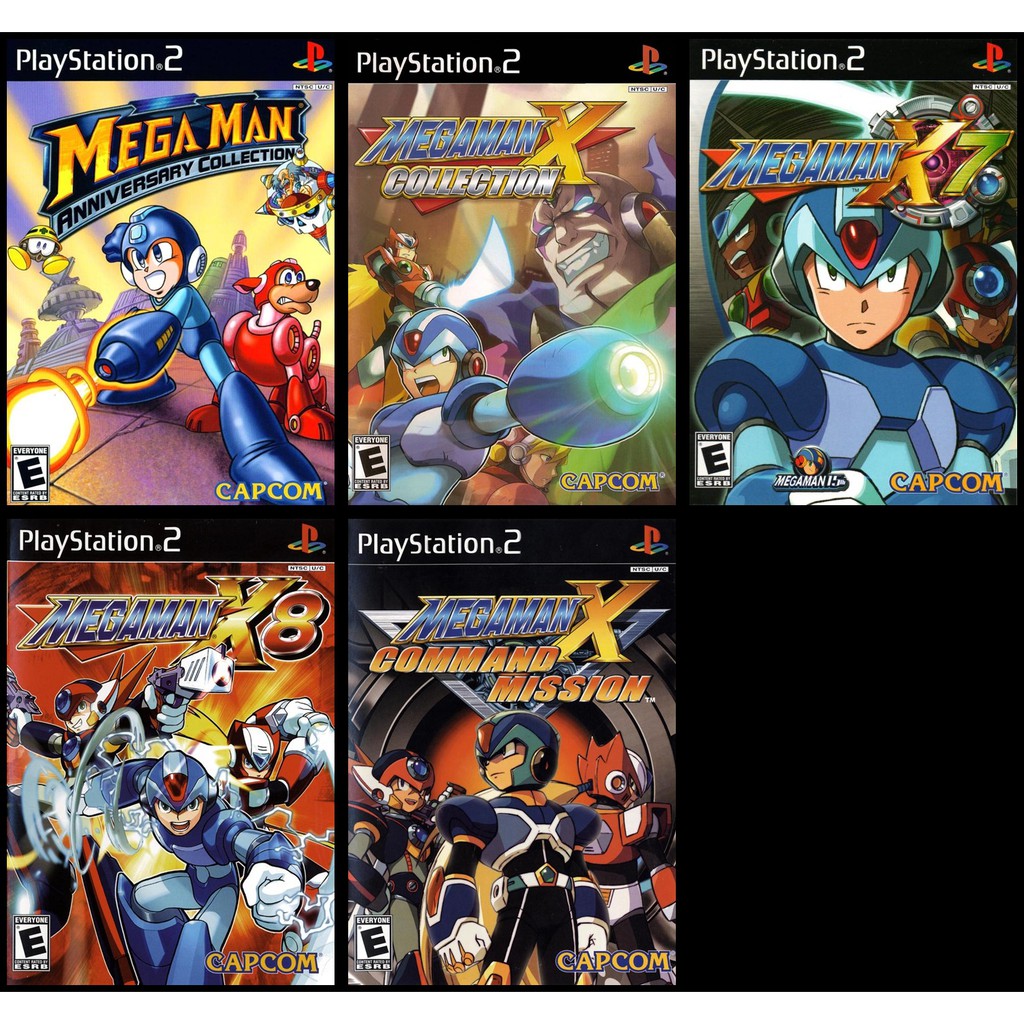 Mega Man เมก้าแมน (ร็อคแมน) ทุกภาคของ Playstation 2 (PS2) | Shopee Thailand