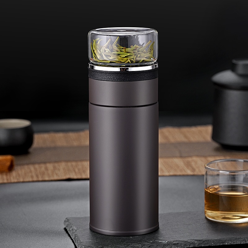 Please COD GUANG YI Thermos Bottle Tea Filter With Tea Separation ...