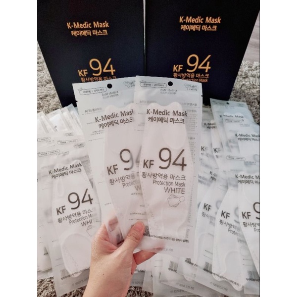 (พร้อมส่ง) K medic KF94 Mask แมสเกาหลีสีขาว - seoulyouu - ThaiPick
