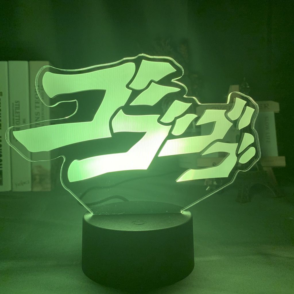 JoJos Bizarre Adventure LED Night Light LED Color Changing Touch Remote ...