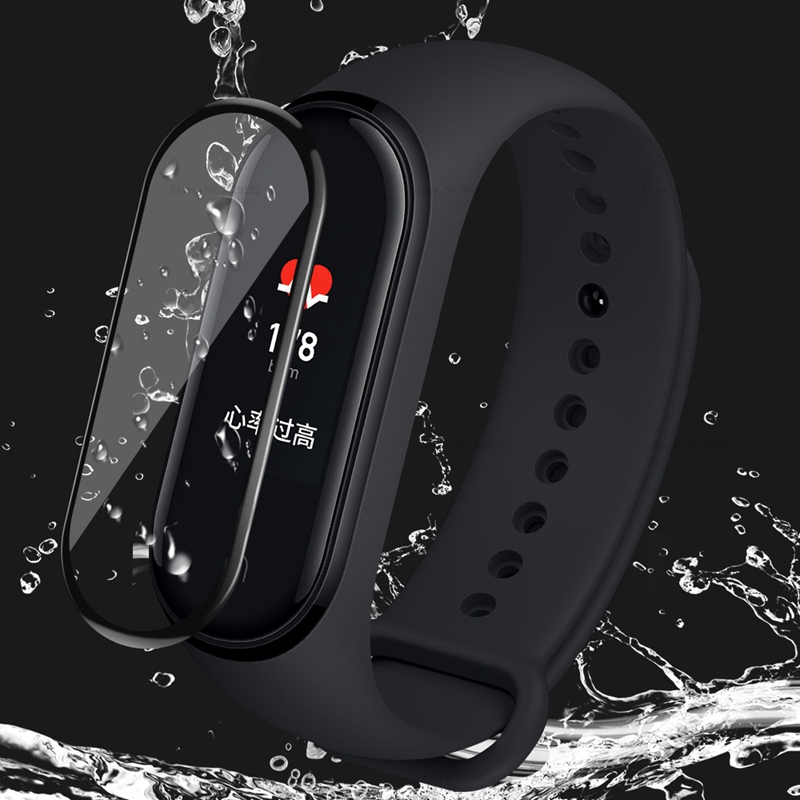 ฟิล์มป้องกันรอยหน้าจอ 3d สําหรับ Xiaomi Mi Band 6 5 4 Film Band6 สําหรับ Xiaomi Miband 4 Band5 ...