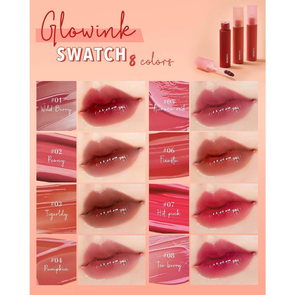 Merrezca Glow Ink Lip Color - merrezca01 - ThaiPick