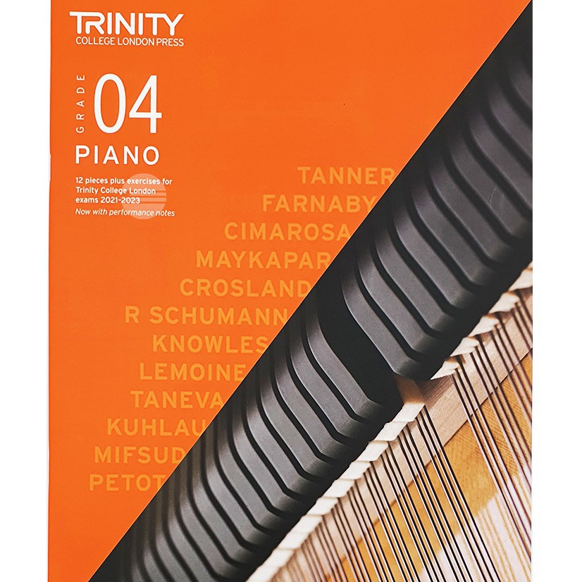 TRINITY Piano Exam 2021-2023 Grade 1, Grade 2, Grade 3, Grade 4, Grade ...