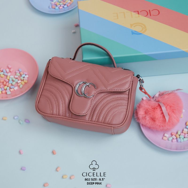 กระเป๋าสะพายแบรนด์ Cicelle | Shopee Thailand