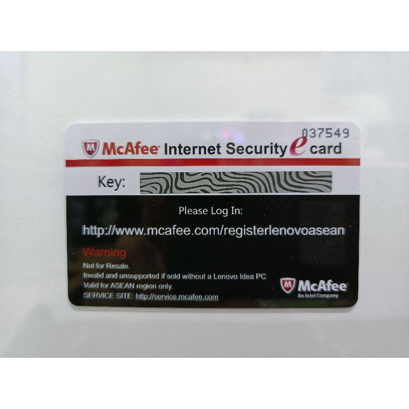 Mcafee Internet Security 3ปี - solution13it - ThaiPick