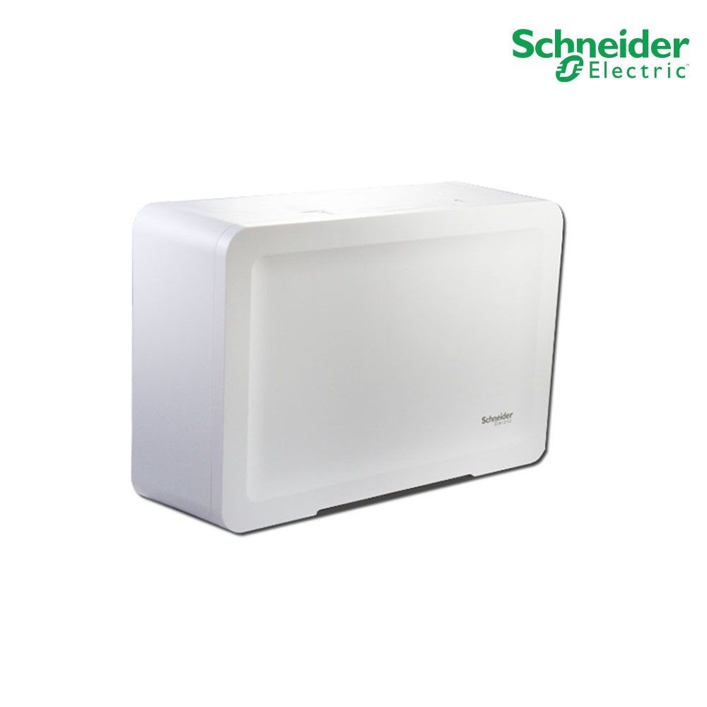 Schneider Electric SDEL ตู้คอนซูมเมอร์ยูนิต ฝาทึบ สีขาว ขนาด 10 ช่อง ...