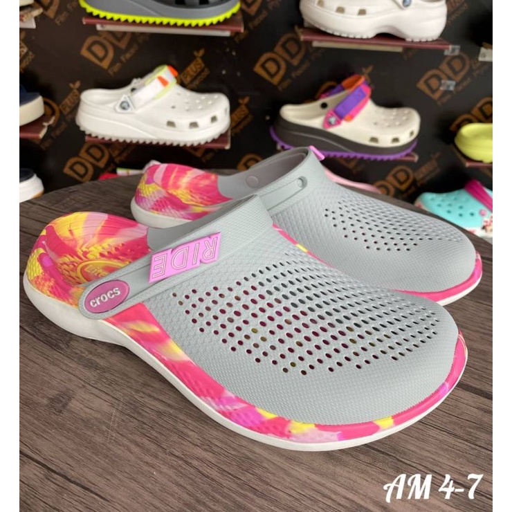 Crocs Lite Ride Clog รองเท้าแตะ แบบลำลอง มาใหม่สุดฮิต ใส่ได้ทุกเพศ ...