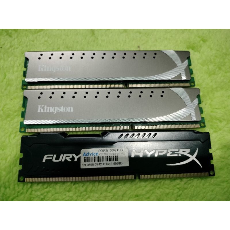RAM PC DDR3 4GB Hyper มือสอง - montree_2520 - ThaiPick