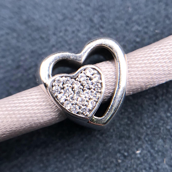 เครื่องประดับสร้อยข้อมือลูกปัดหัวใจรักแท้ 100 original s 925 diy - wulianqi.th - ThaiPick