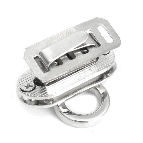 Metal Round Clasp Turn Lock Twist Lock for DIY Handbag Craft Bag Purse ...