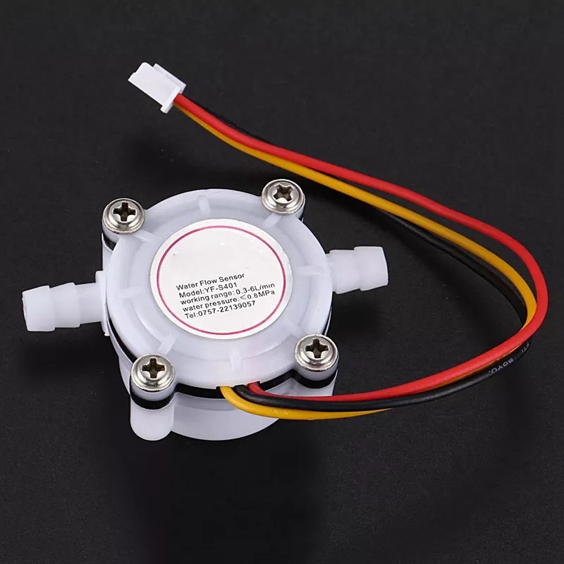 Water Coffee Flow Hall Sensor Switch Meter Flowmeter Counter G1/8" 0.3 ...