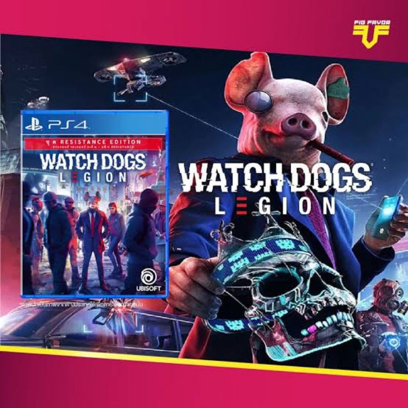 PS4 Watch Dogs Legion Resistance Edition (Zone 3) - flowers_1995 - ThaiPick