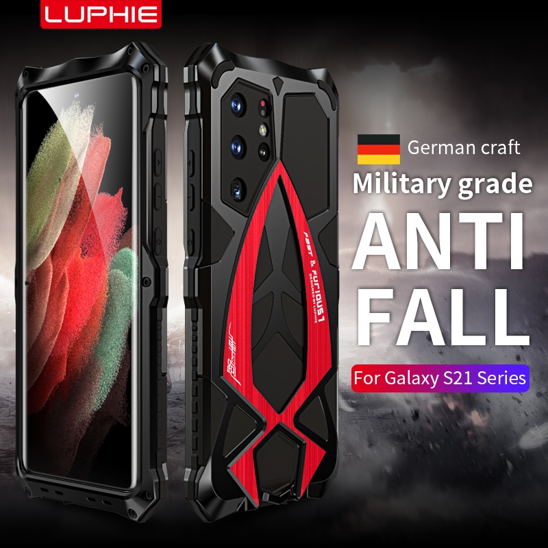 อุปกรณ์เสริมโทรศัพท์มือถือLuphie Metal Full Protect Armor Case For ...