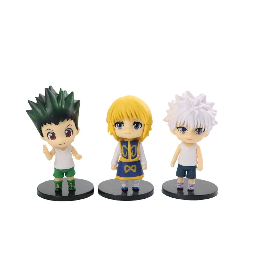 Preston โมเดลฟิกเกอร์ลายการ์ตูน Hunter X Hunter X Hunter X 6 ชิ้น/ชุด ...