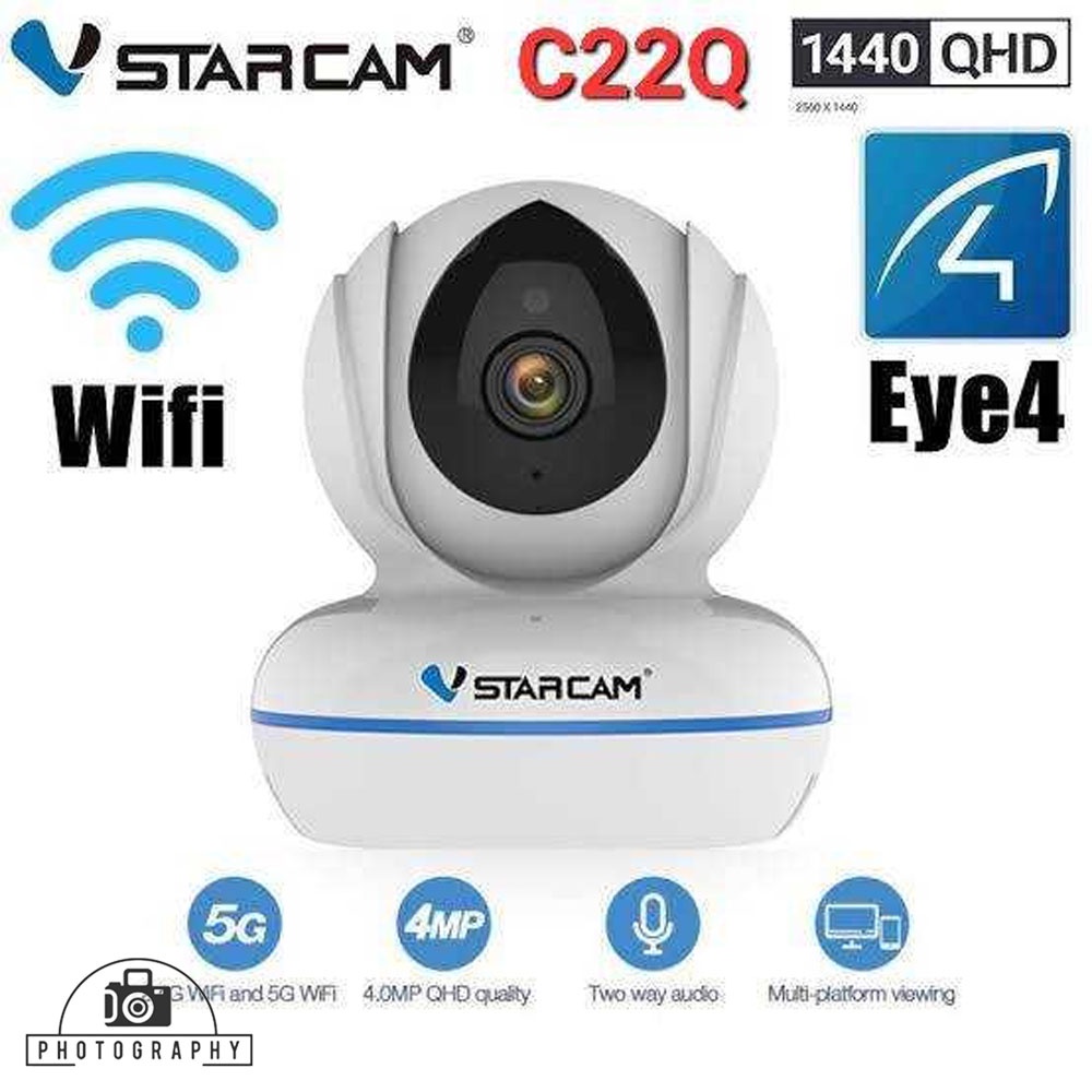 กล้องวงจรปิด กล้องIP VSTARCAM รุ่น C22Q ดูผ่านมือถือได้ คุณภาพ 4 ล้านพิกเซล - photography_shop ...