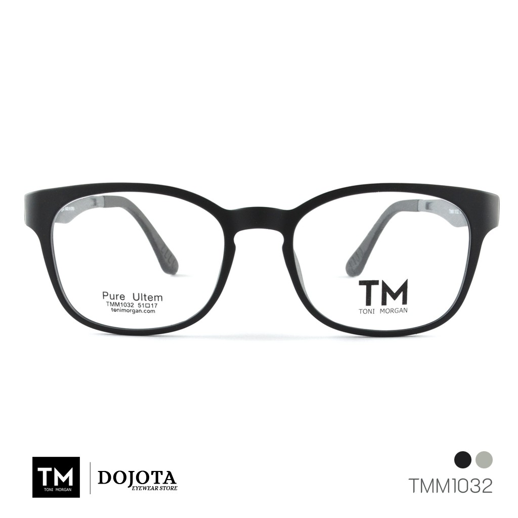 กรอบแว่น Toni Morgan รุ่น TMM1032 สีดำเทา Made in Korea - dojota - ThaiPick