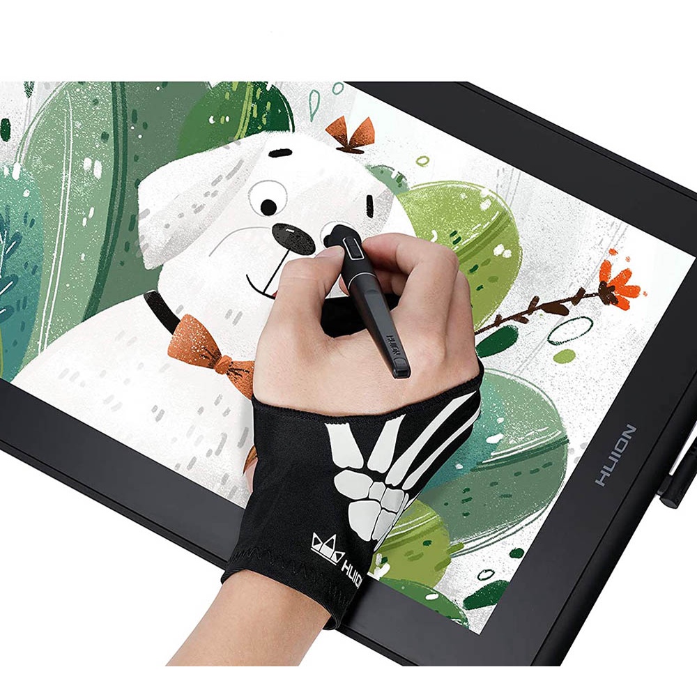 Huion CR-01 ถุงมือรองวาด ใช้กับ เม้าส์ปากกา ipad ถุงมือวาดรูป กันรอย ...