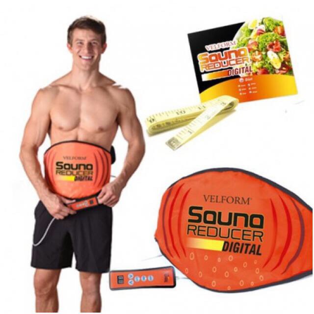 Velform Sauna Reducer เข็มขัดสลายไขมันไฟฟ้า ลดแคลอรี่ | Shopee Thailand