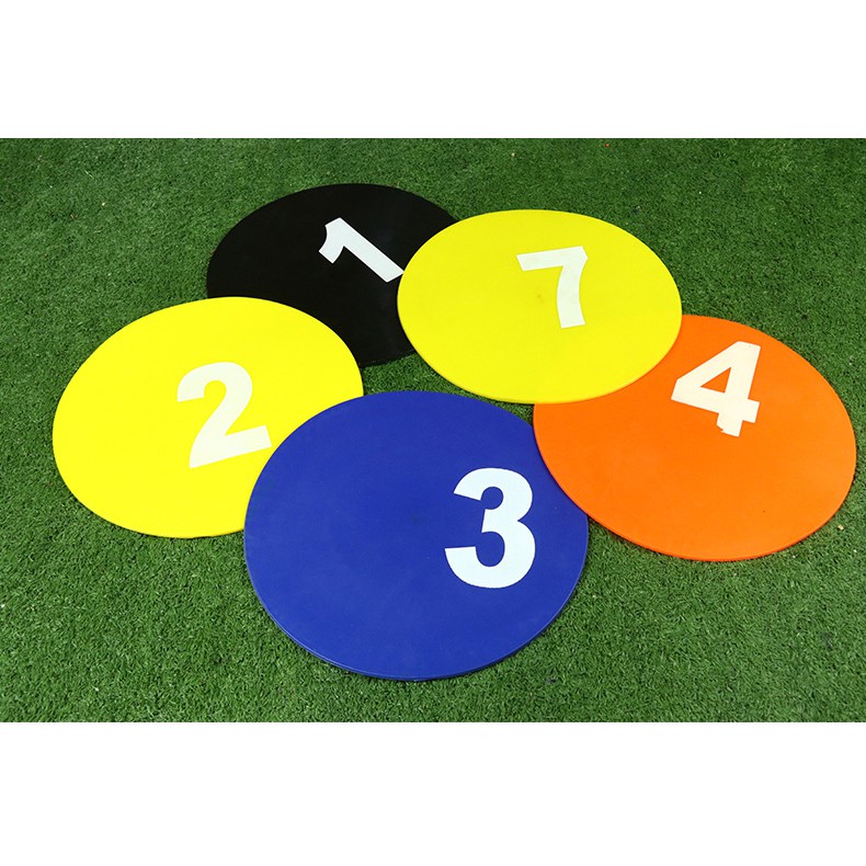 ฟุตบอลFootball Training Equiment Signs Discs Signs Disc Markers Digital ...