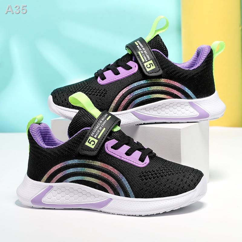 COD☽♧Kids Girl Shoes Lightweight Children Sneakers Non Slip Kids ...
