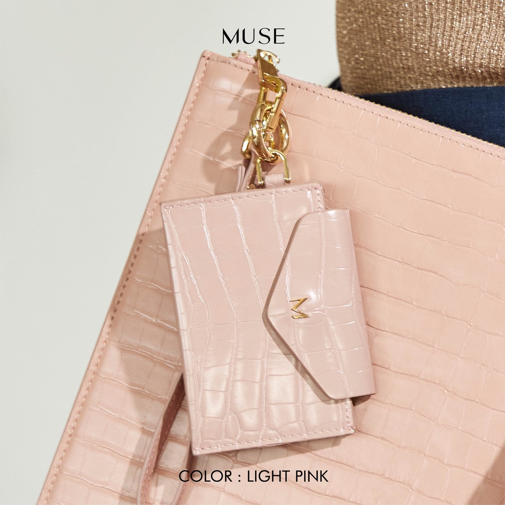 (ใส่โค้ด MMEGA80 ลดเพิ่ม 80.-) MUSE Envelope Card Wallet กระเป๋าใส่บัตร ...