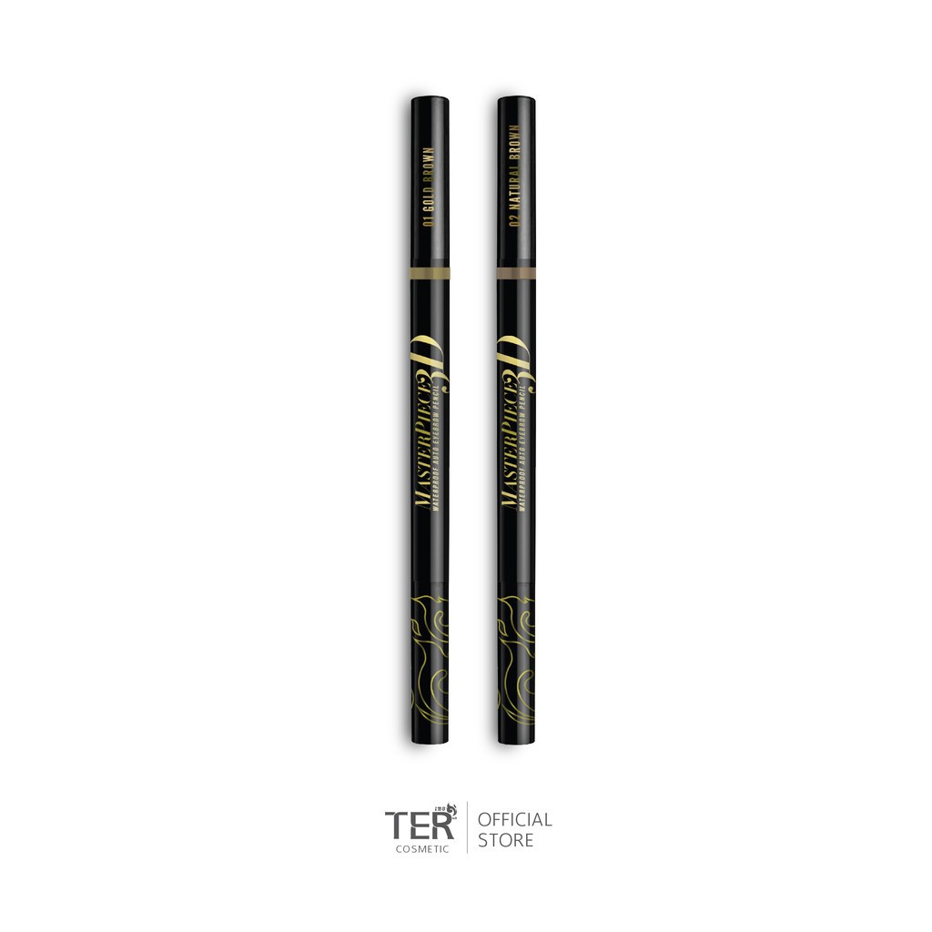 TER – MASTERPIECE 3D WATERPROOF AUTO EYEBROW PENCIL ดินสอเขียนคิ้วรุ่น ...