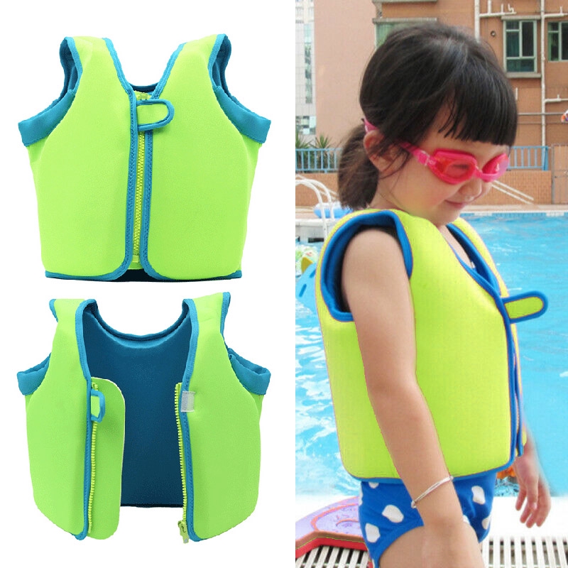 Kids Floating Swim Float Vest Kid Life Vest Swimming Pool Aid Child ...