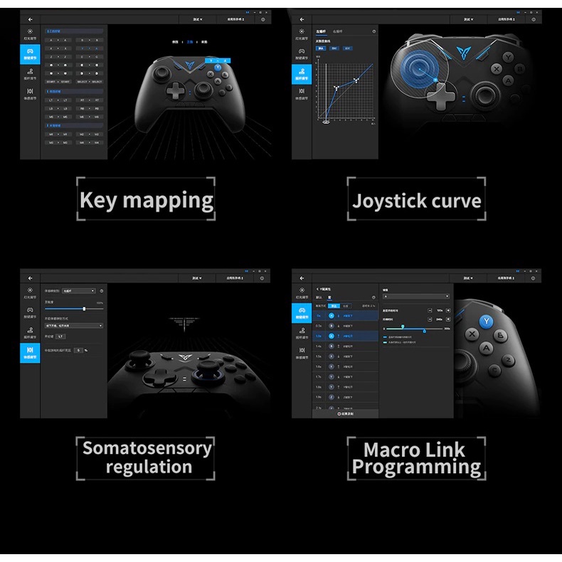 Flydigi Vader2 PRO Multi-Platform Controller จอยเกม ใช้งานได้ทั้ง Android PC Nintendo Switch iOS ...