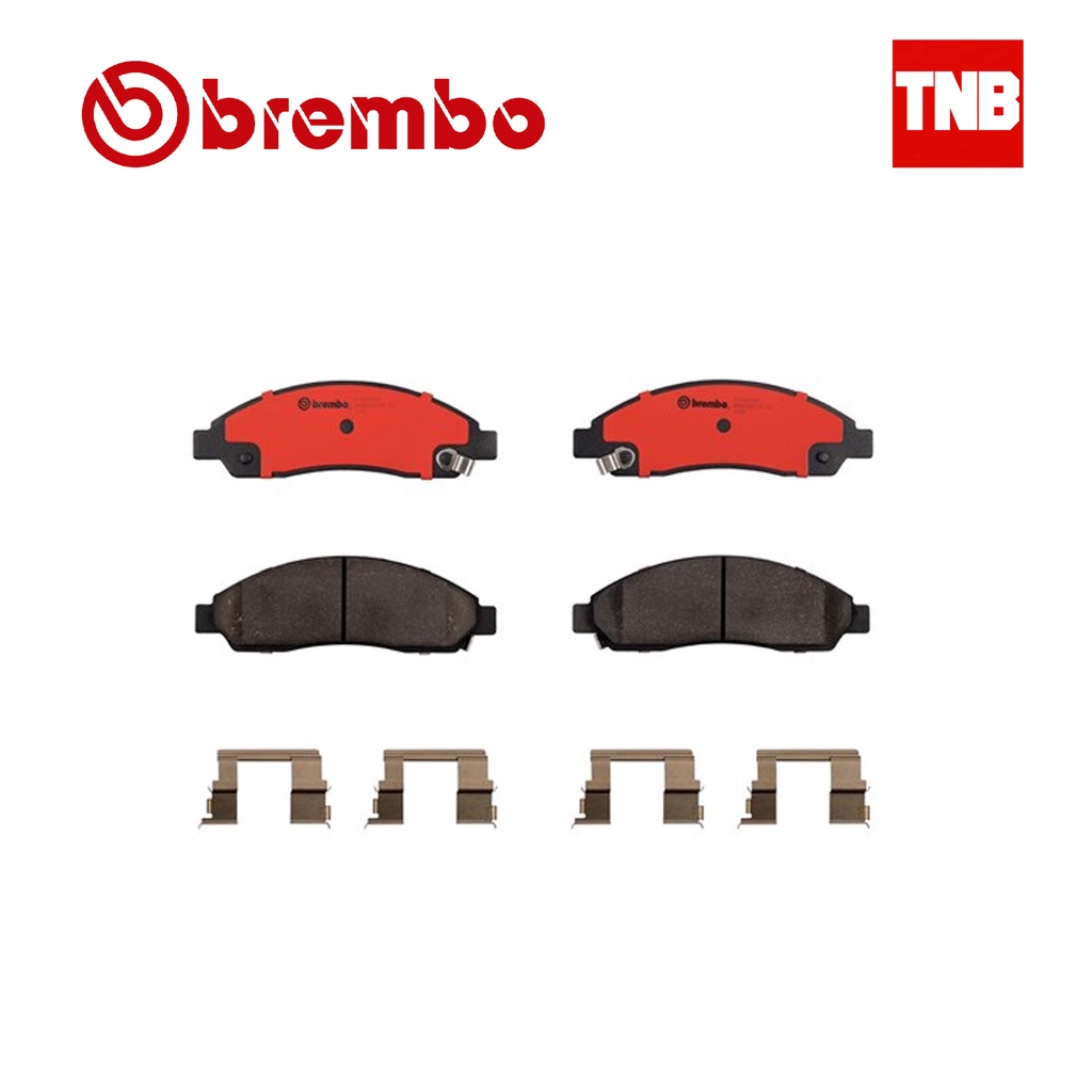 Brembo แบมโบ้ ผ้าเบรคหน้า ผ้าเบรคหลัง Nissan Isuzu Dmax Mu7 Mu x 2wd 4wd ดีแม็ก มิวเซเว่น มิว ...
