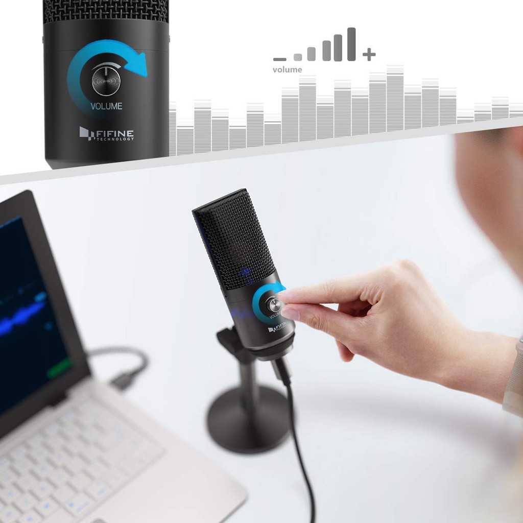 กรุงเทพฯ ด่วน 1 ชั่วโมง FIFINE K670 USB MICROPHONE สีดำ รับประกันศูนย์ - gadgetplay - ThaiPick