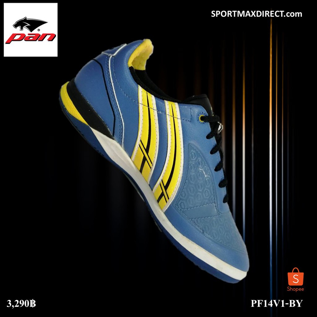 PAN Vigor ZERO Microfiber TOP รองเท้าฟุตซอล (PF14V1-BY) - tblkncpso5 ...
